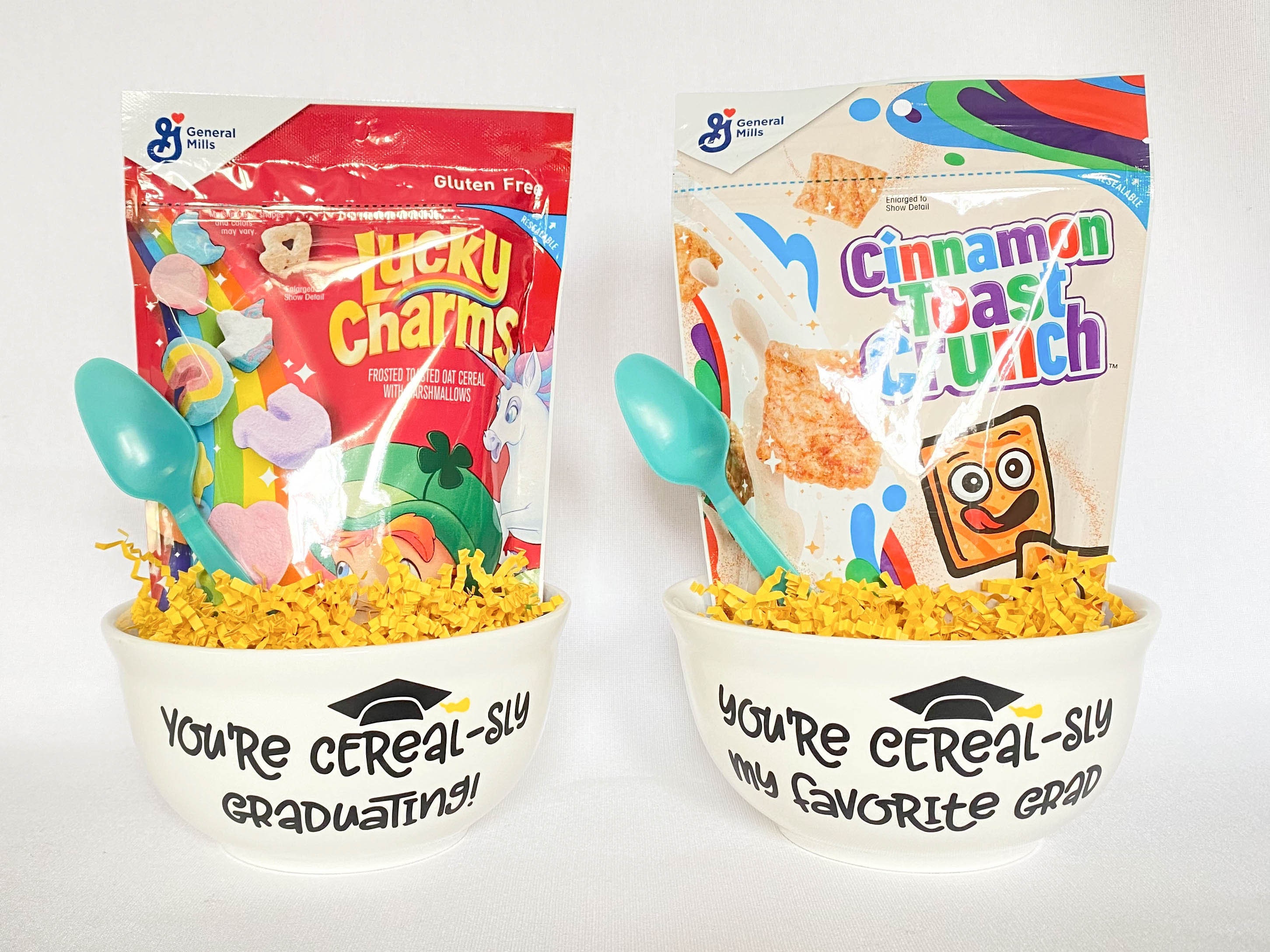 Favorite Graduate Cereal Bowl, Graduation Gift, Cereal Grad, Graduation ...