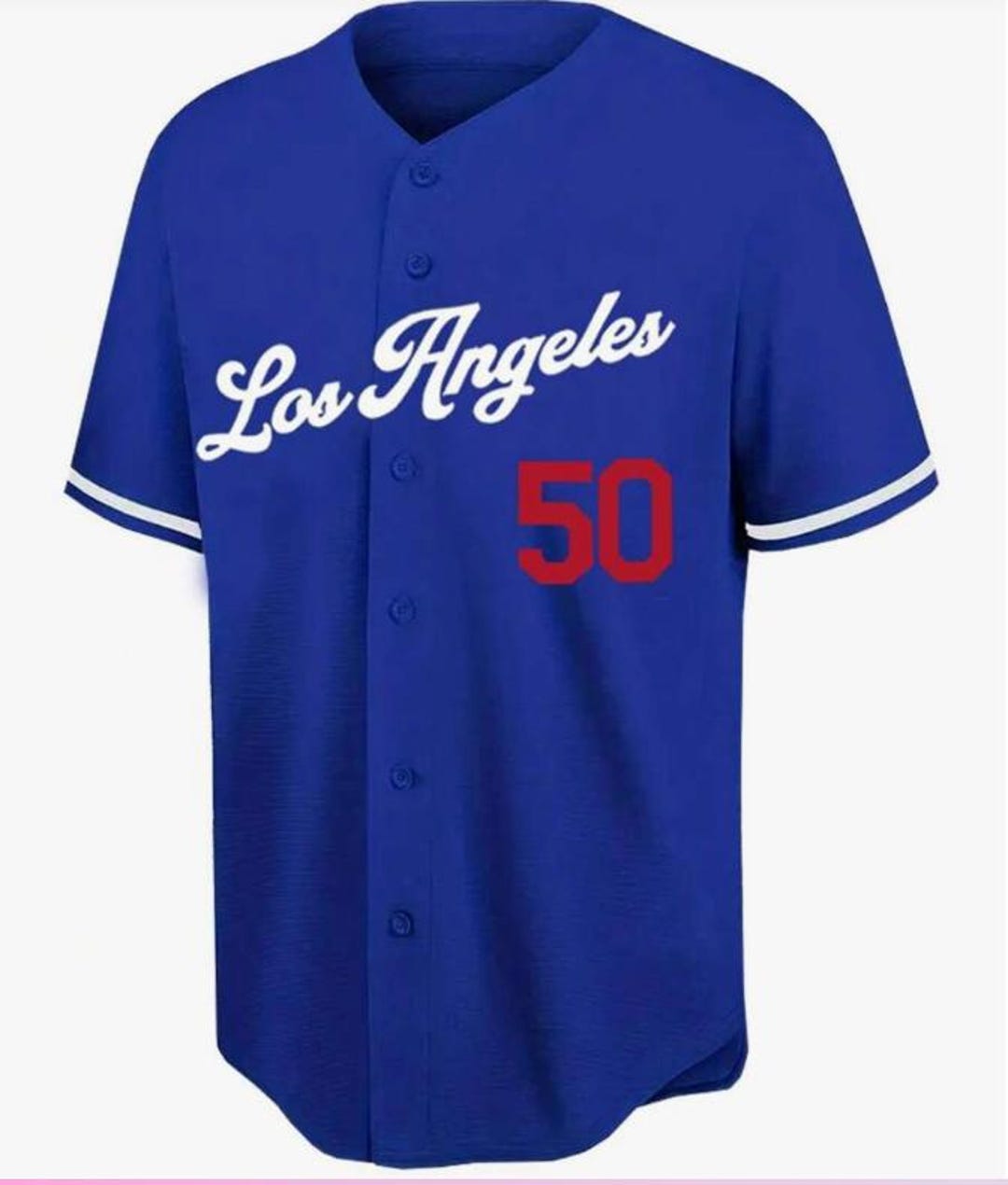 Dodgers Mookie Betts 50 Royal Blue Baseball Jersey Premium Quality Men ...
