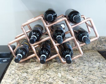 Copper Wine Rack | Etsy