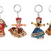 100 Indian Handicraft Puppet Couple Keyring Keychain Return Gift for ...