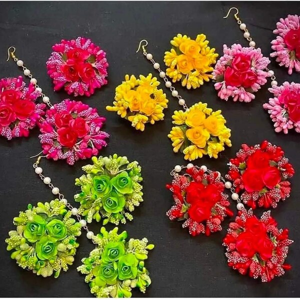 Flower Jewelry Haldi - Etsy