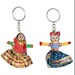 100 Indian Handicraft Puppet Couple Keyring Keychain Return Gift for ...