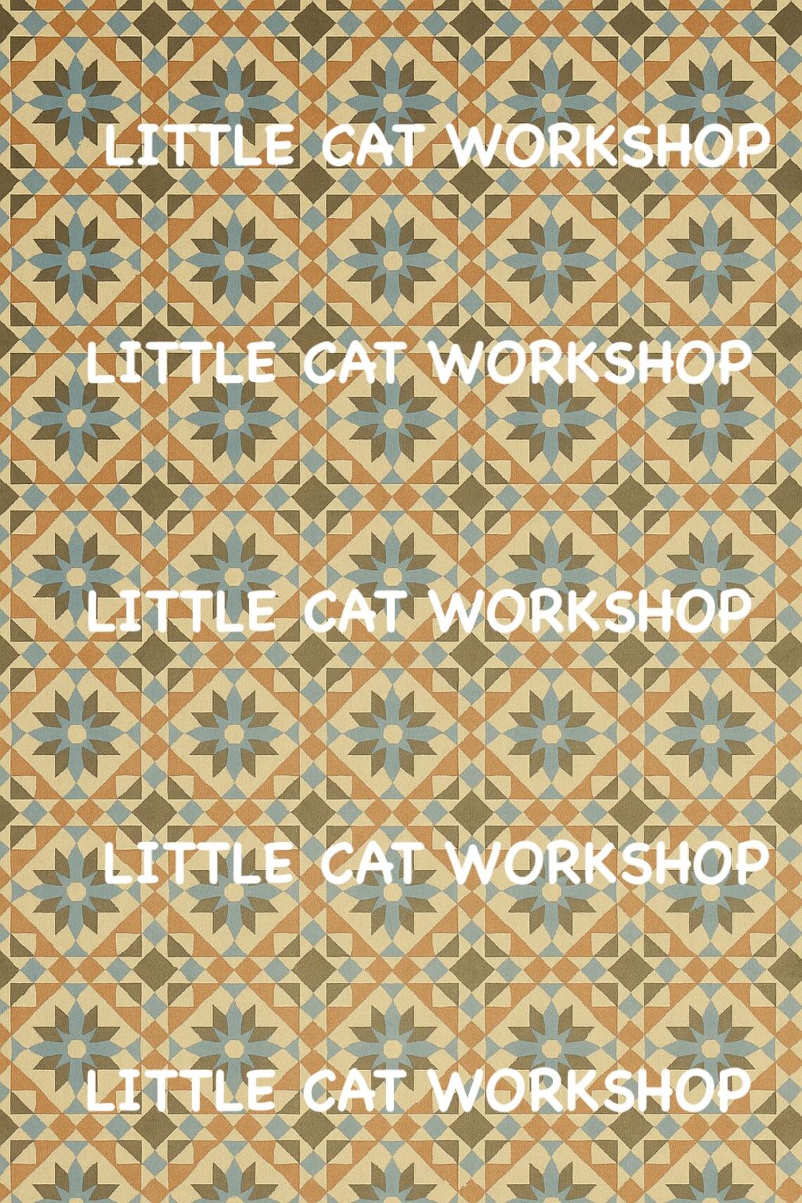 Printable Victorian Tile Floor – 1:12 Scale Miniature Flooring for ...
