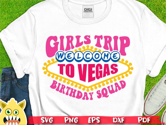 Girls Trip Svg Birthday Squad Svg Girls Trip Birthday | Etsy
