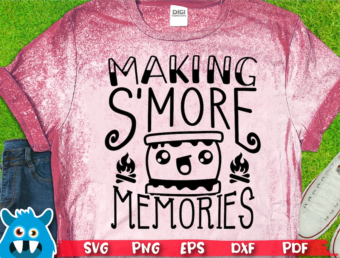 Making Smore Memories Svg Camping Svg Smores Svg Smores | Etsy
