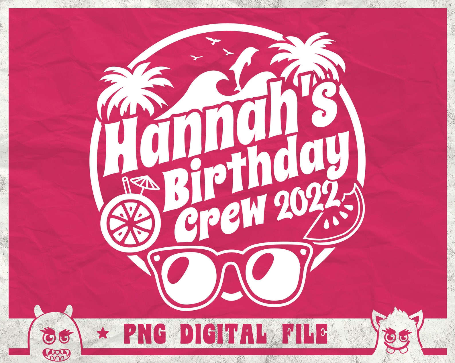 Birthday Crew Svg Birthday Squad Svg Custom Birthday Svg - Etsy