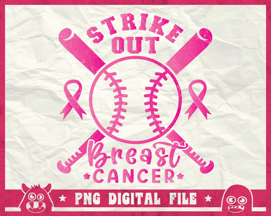 Strike Out Breast Cancer Svg, Cancer Awareness Svg, Breast Cancer Svg, Cancer Ribbon Svg ...