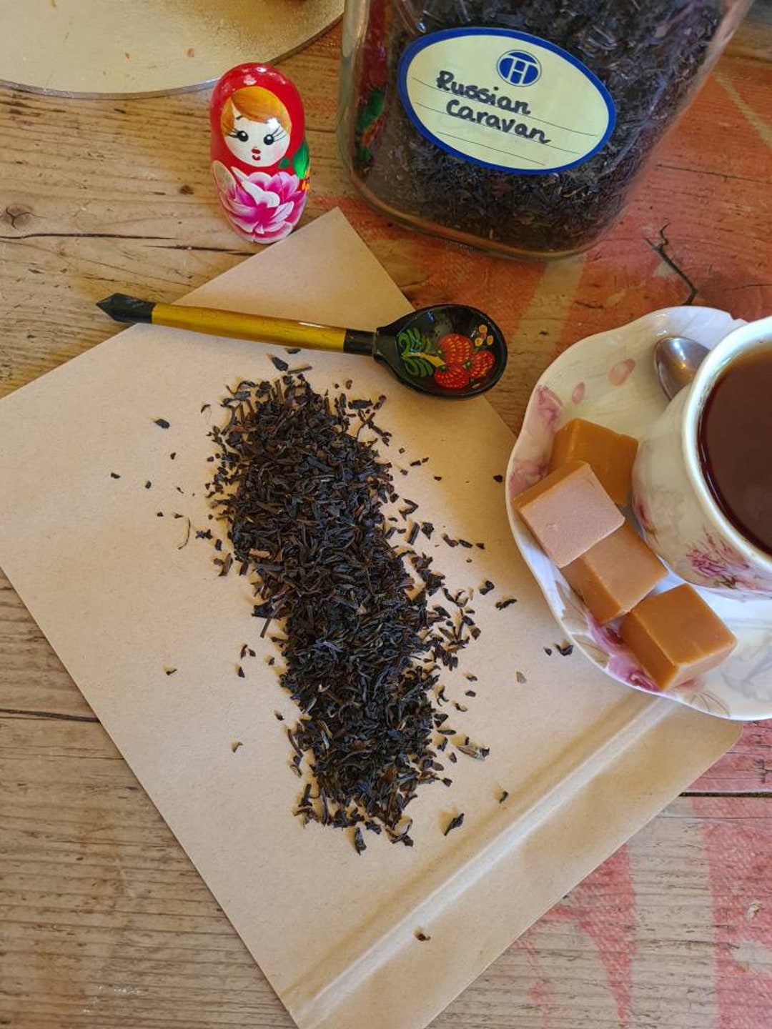 Caravana Rusa 4oz / Té Negro de Hojas Sueltas - Etsy España