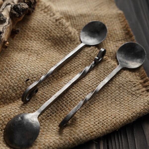 Hand Forged Spoon - Etsy
