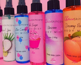 Body Mist Labels - Etsy