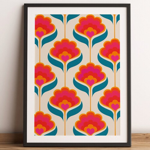 70's Poster Printable Instant Download Retro Print - Etsy