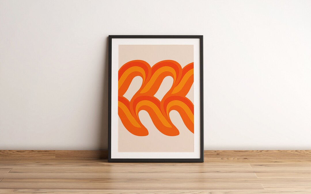 70's Poster Printable Instant Download Retro Print Home Decor Vintage ...