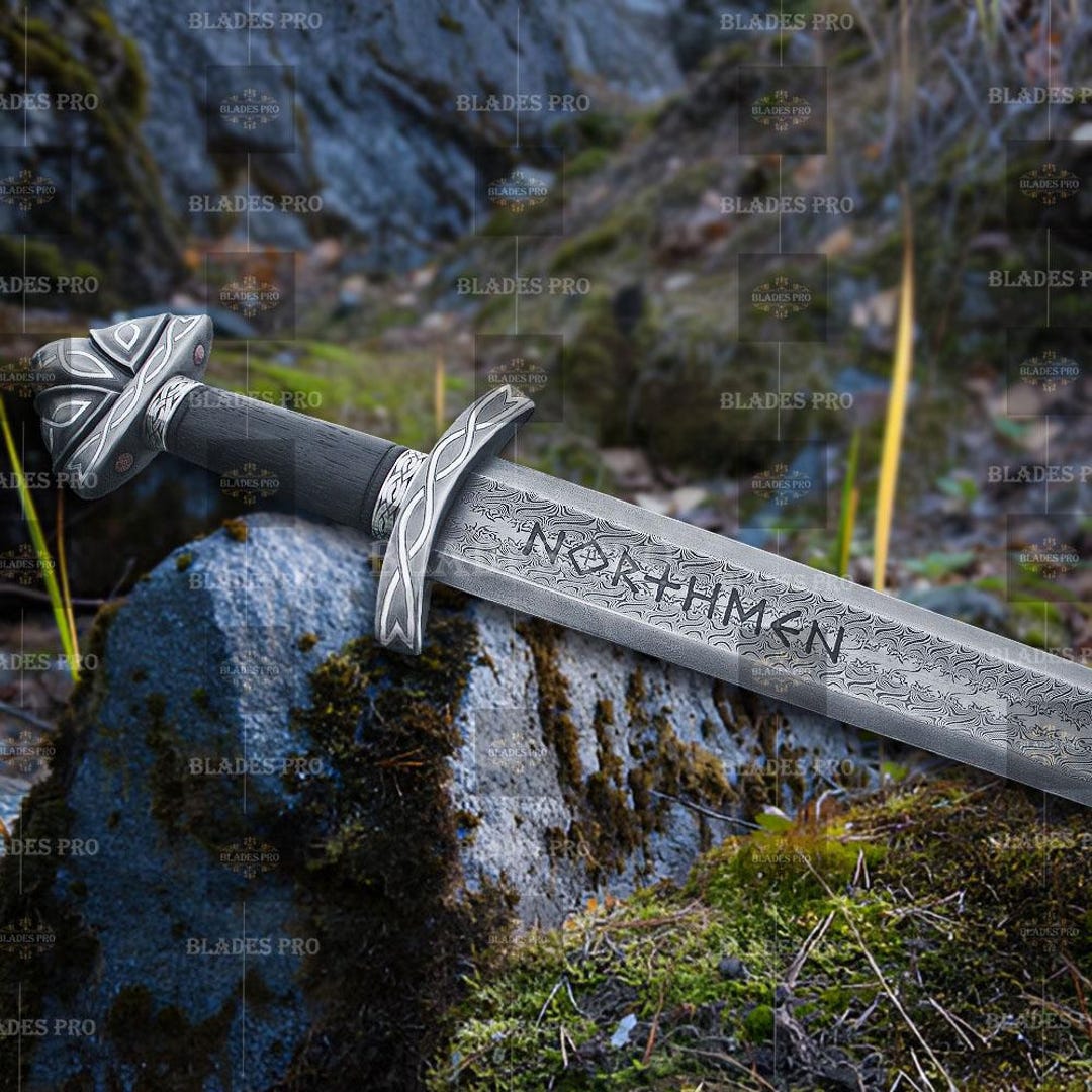Handcrafted Viking Sword by King Ragnar Lothbrok King Ragnar Lothbrok ...