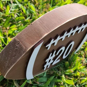 Personalized Football Sign - Etsy