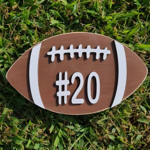 Personalized Football Sign - Etsy