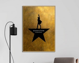 Hamilton Poster Musical | Etsy