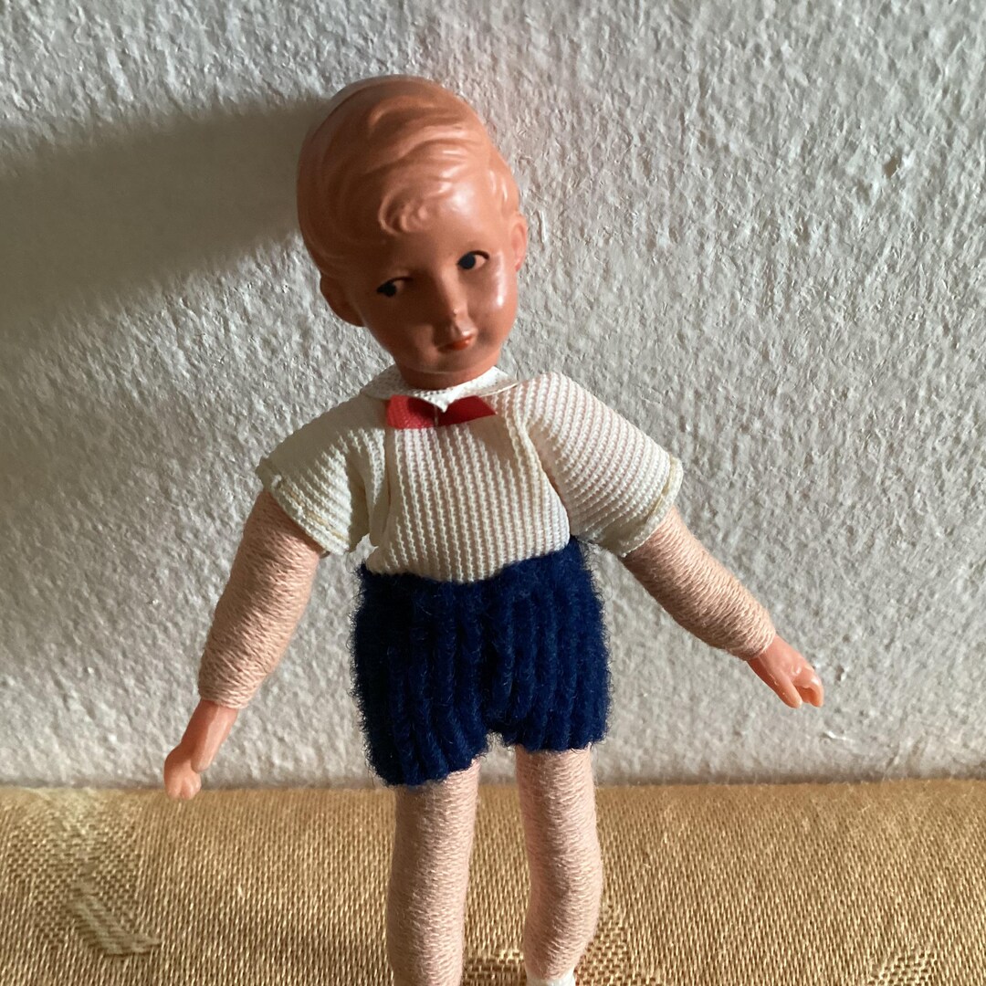 German Caco Boy Doll Vintage Dollhouse Miniature Accessory - Etsy