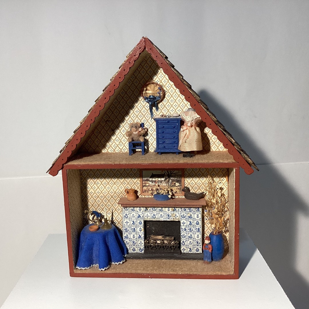 CLEARANCE SALE Micro Mini Shadow Box Dollhouse - Etsy