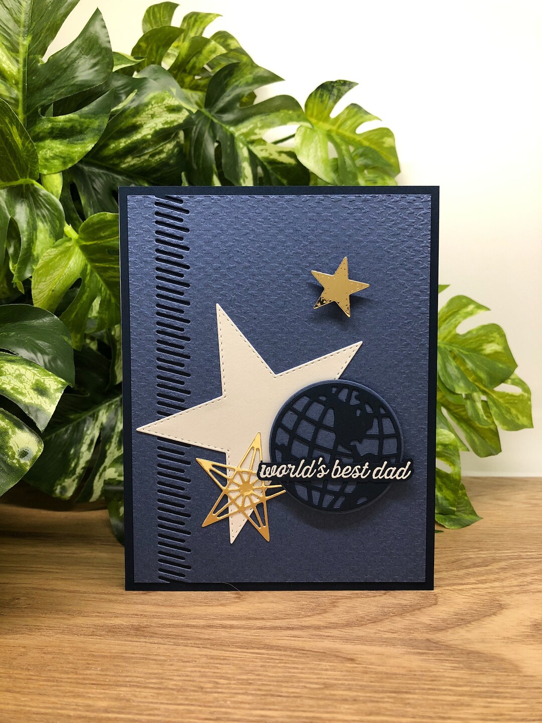 World's Best Day Handmade Father's Day Card - Etsy