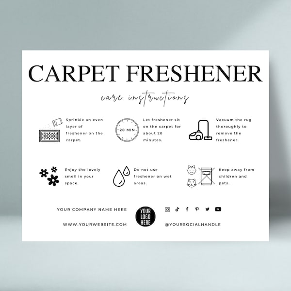 Carpet Freshener - Etsy