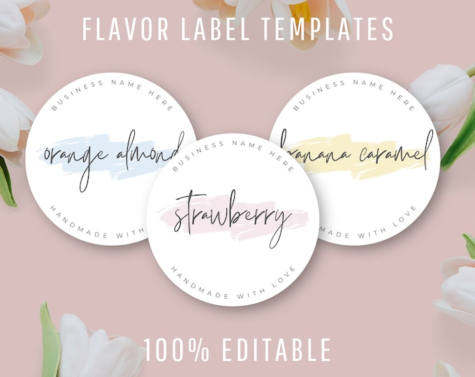 Personalized Stickers, Business Bakery Stickers, Bakery Business ...