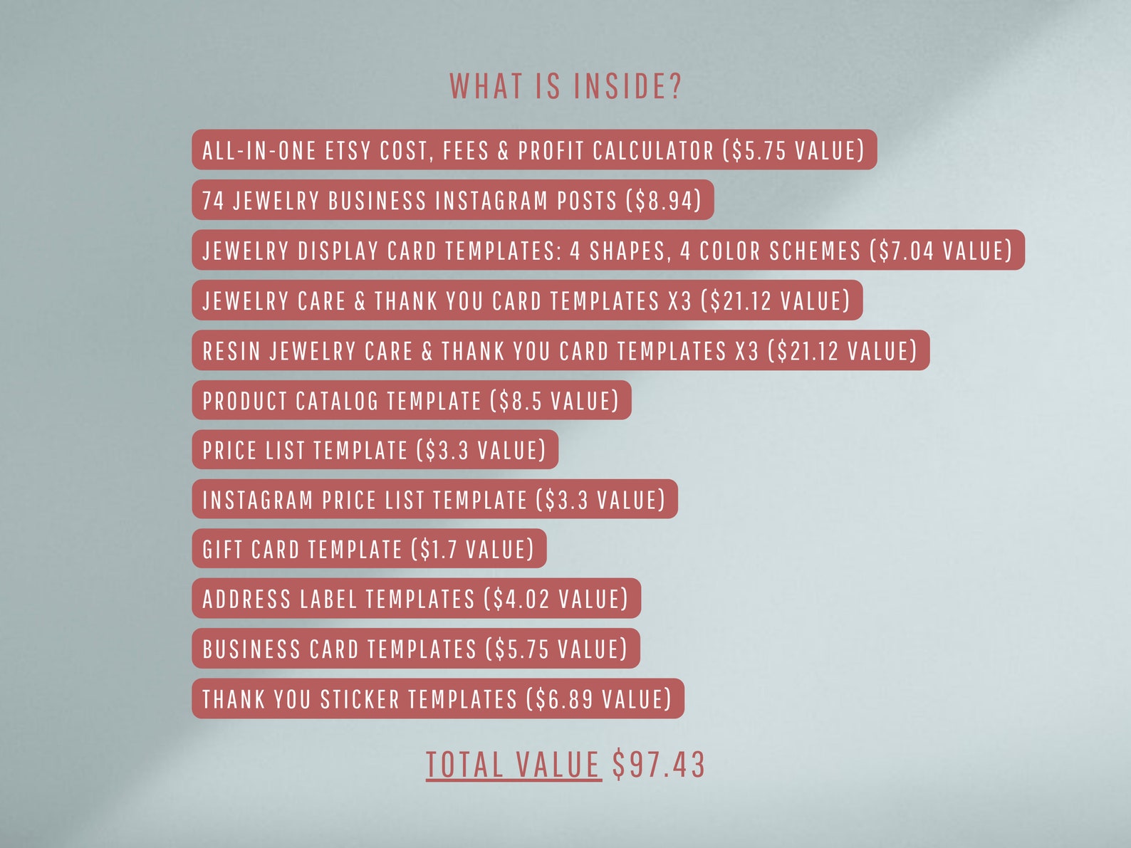 Jewelry Business Starter Kit Jewelry Branding Kit Resin - Etsy