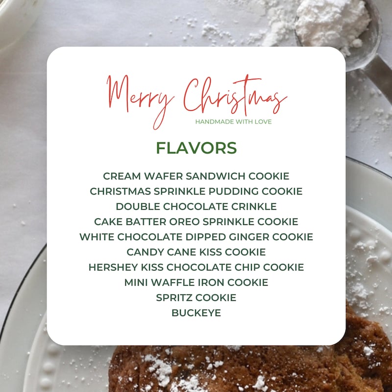 Cookie Labels - Etsy