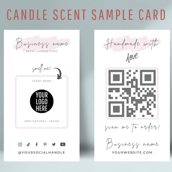 Fragrance Sample Cards - Etsy