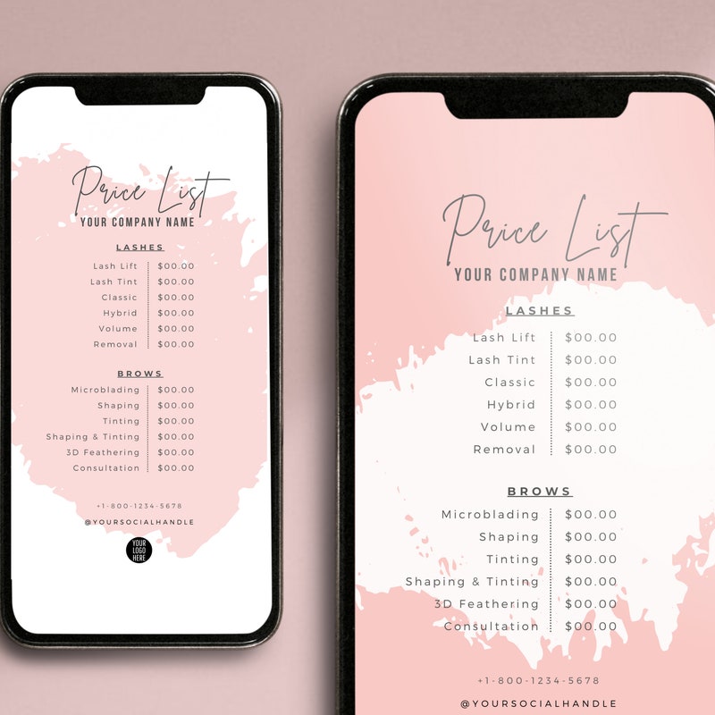 Price List Instagram - Etsy