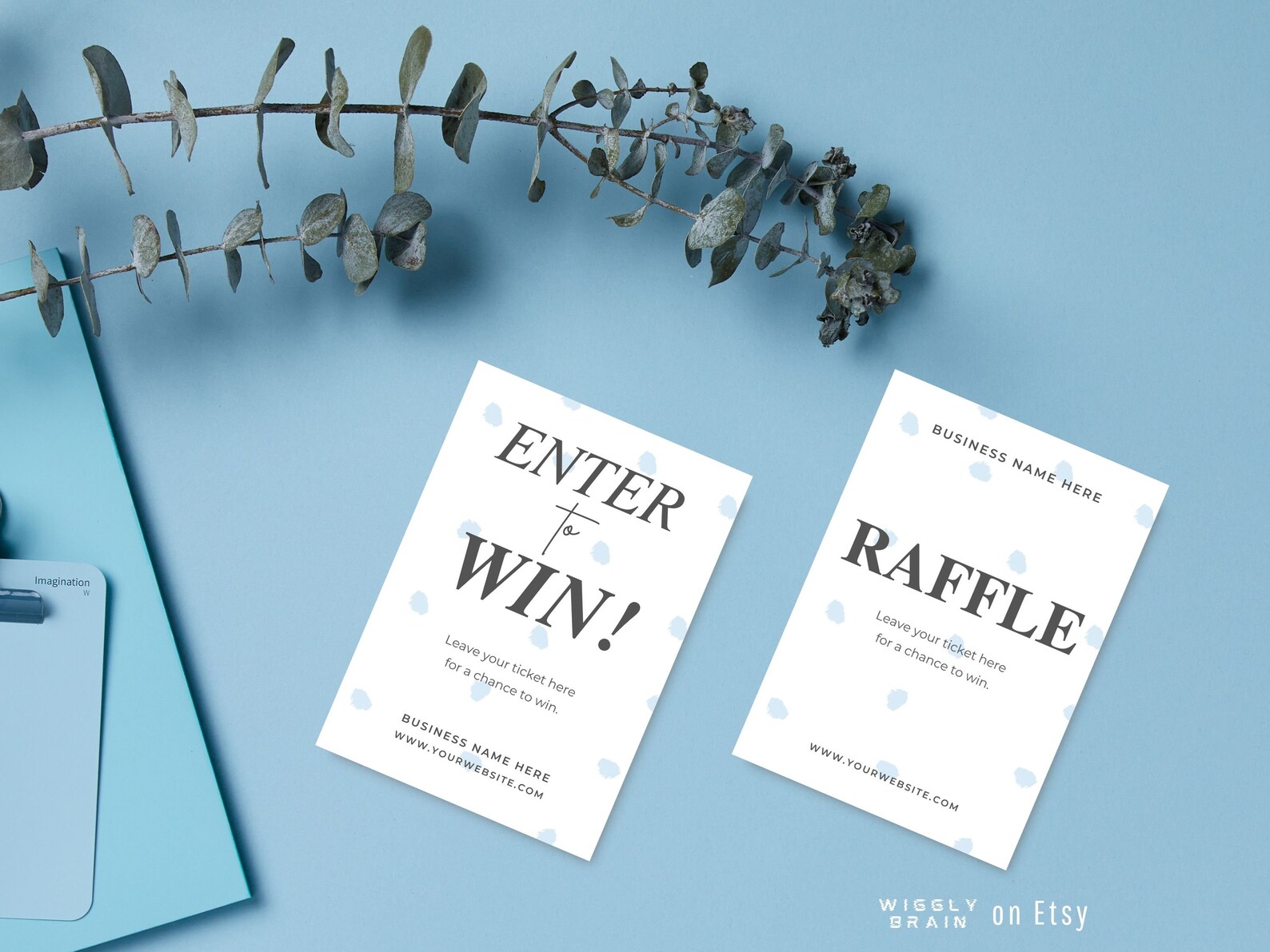 Raffle Sign Template, Editable DIY Enter to Win Poster, Business Event ...