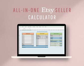 Pricing Template Excel - Etsy