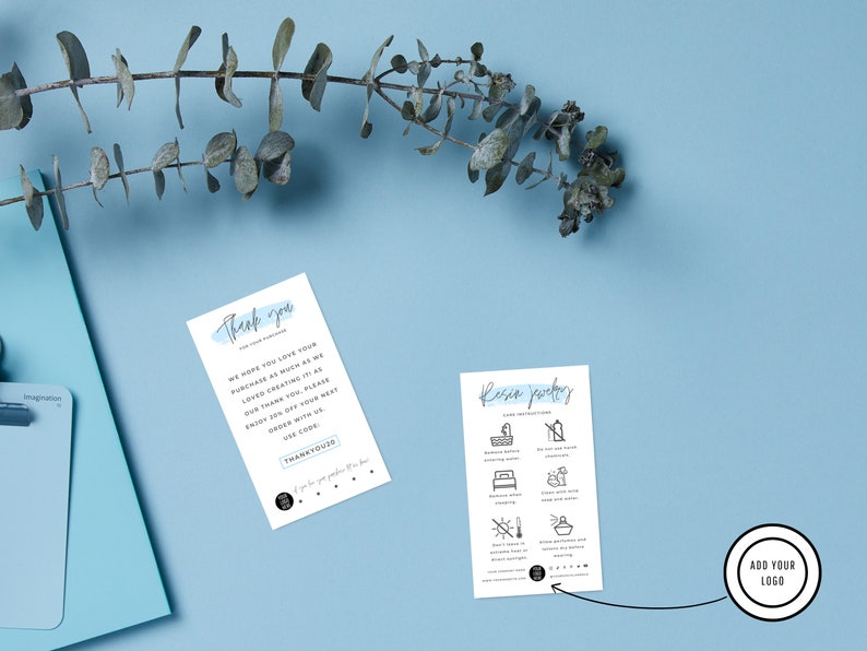 Resin Jewelry Care Card Templates Printable Resin Care - Etsy