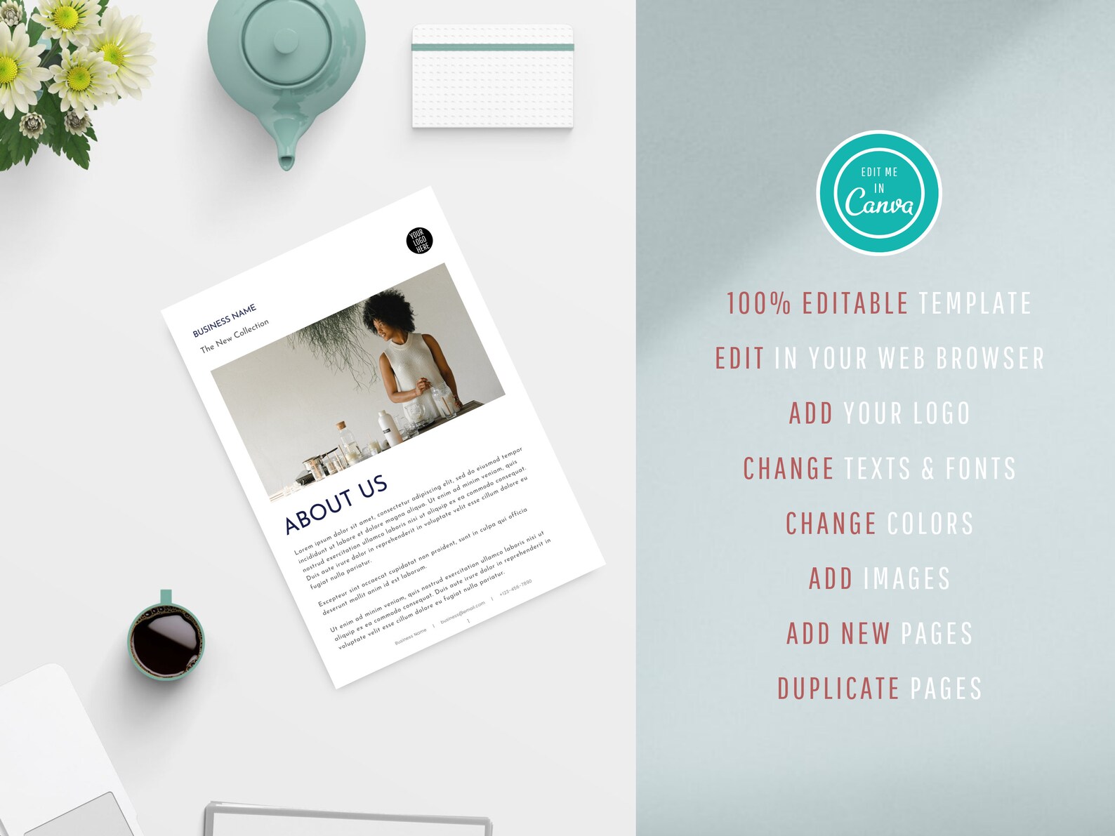 Editable Line Sheet Template Bundle Price List Template | Etsy