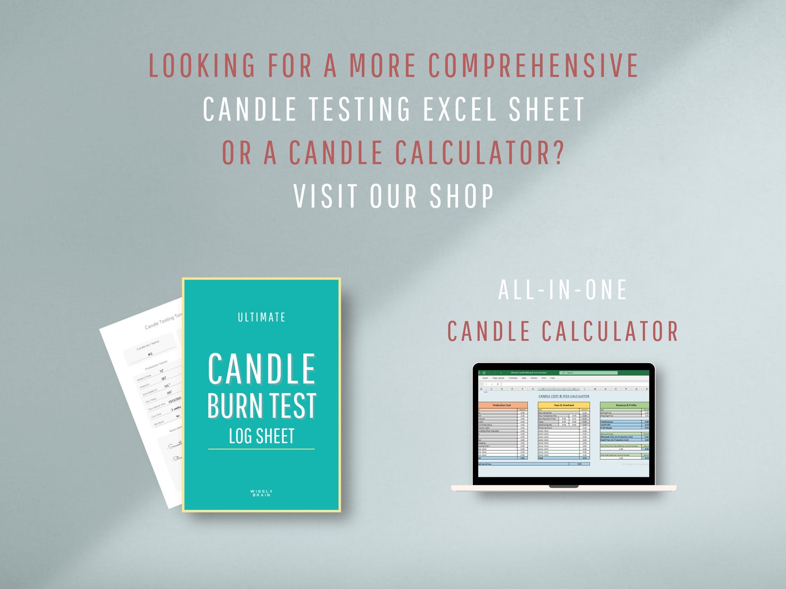 Candle Testing Template Printable Candle Burn Test Log Sheet | Etsy