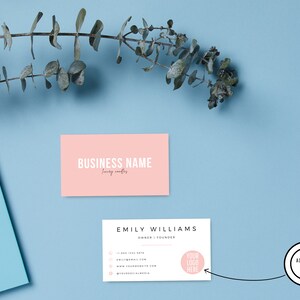 Editable Chic Candle Business Card Template Business Card | Etsy