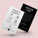 Match Safety Instructions Card Template, Safety Matches Care Guide ...