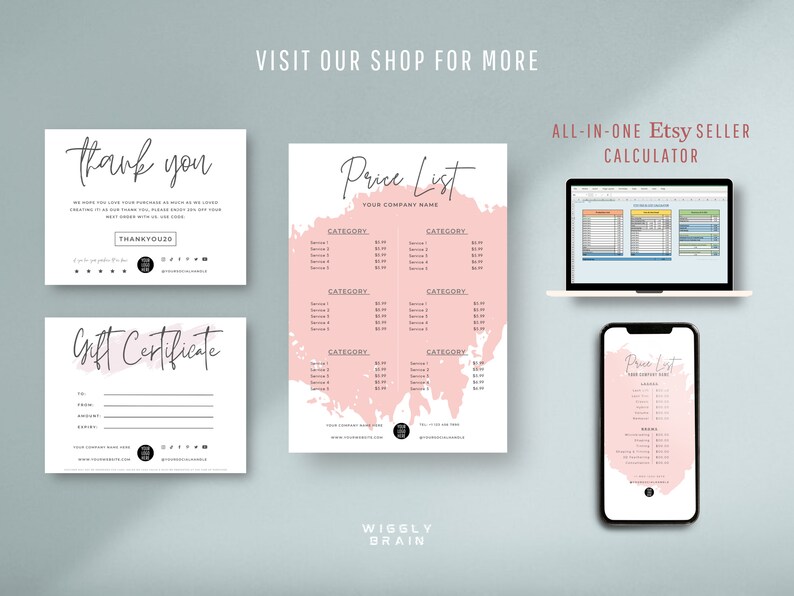 Editable Ear Piercing Aftercare Template Chic Piercing Guide - Etsy