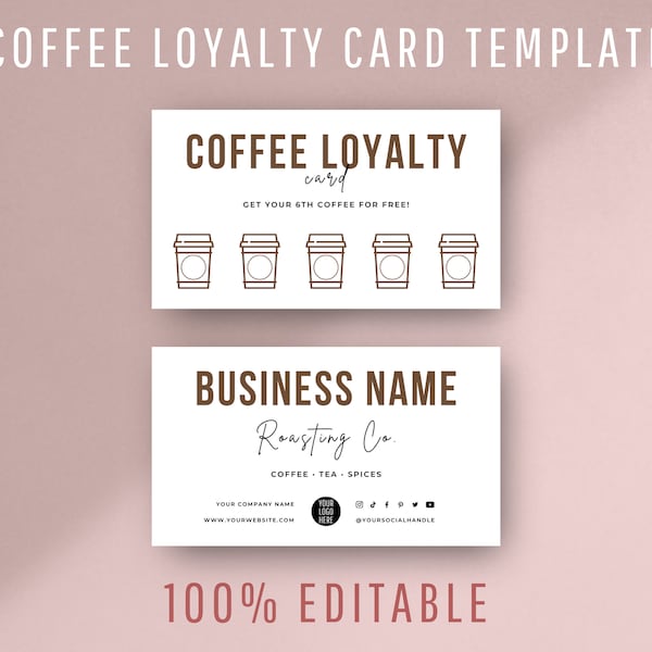 Loyalty Card - Etsy