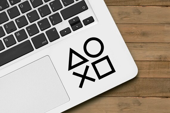 Playstation Button Symbols Vinyl Decal Sticker for Laptop - Etsy