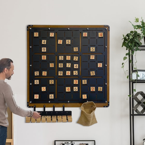 Metal Wall Sudoku - Etsy
