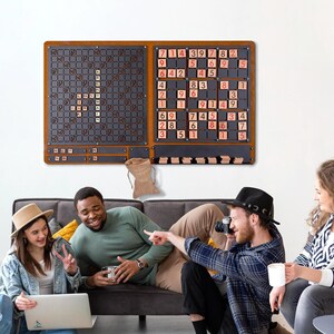 Sudoku & Word Tile Game Board for Wall - Unique Wall Decor, Christmas ...