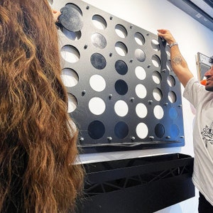 Giant Metal Wall Connect Four Game Board 50 '' X - Etsy UK