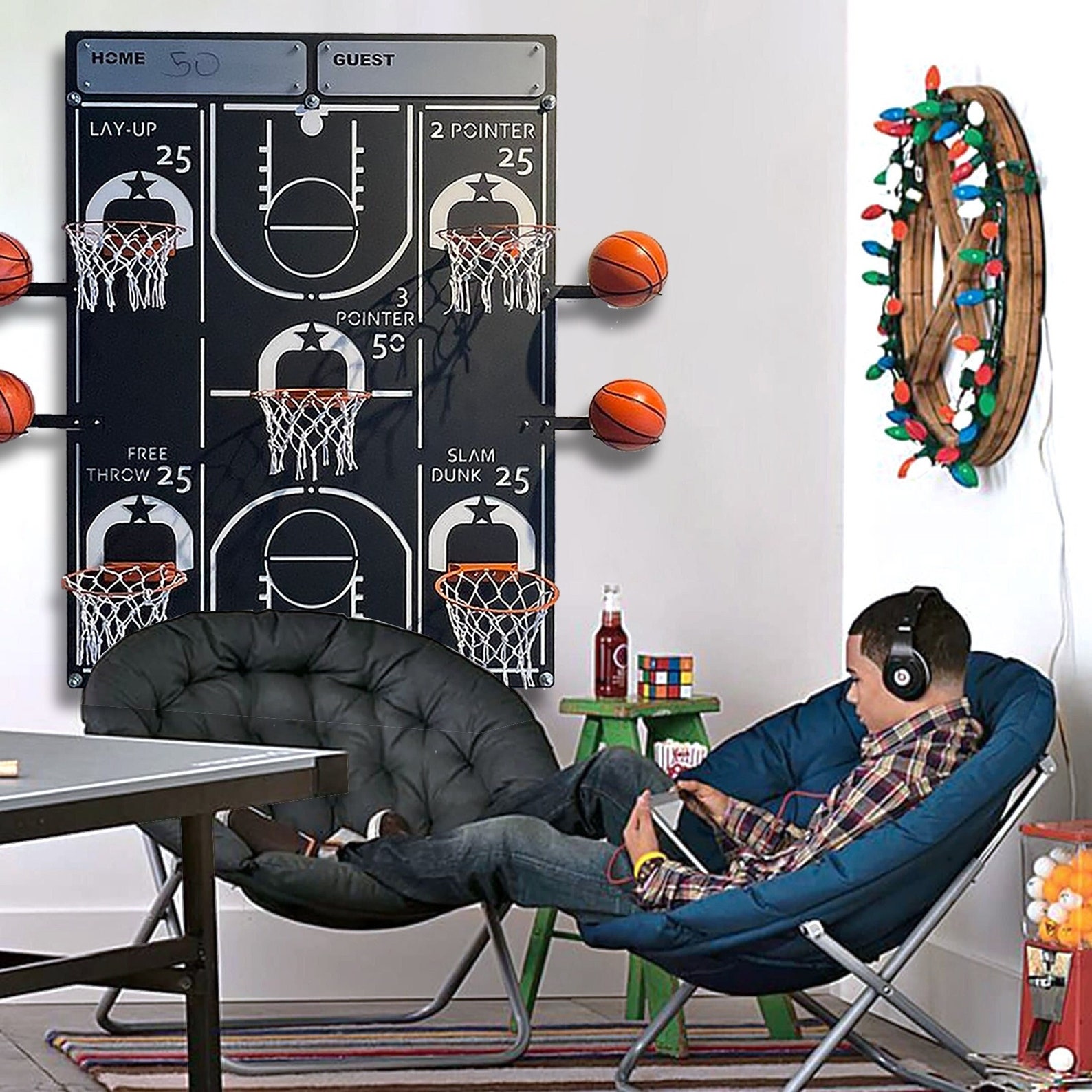 XL All-star Basketball Wall Art Metal Wall Games Metal Wall - Etsy