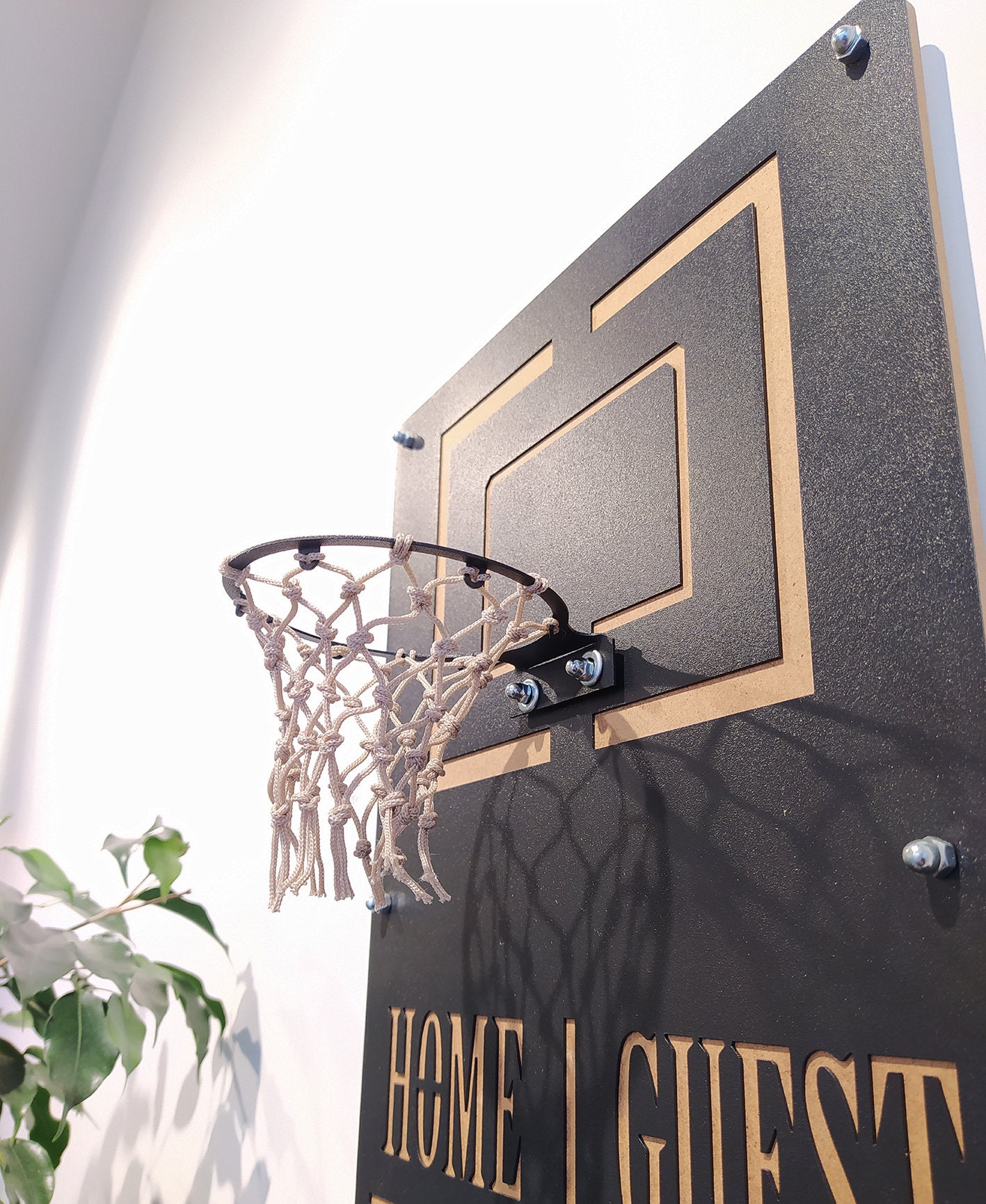 Basketball Hoop Wall Decor Metal Wall Decor Metal Wall - Etsy Canada