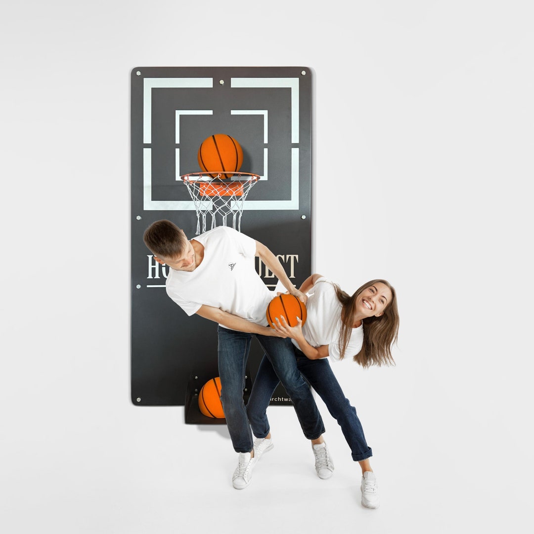 XXL Basketball Hoop Wall Decor: Mega Man Cave Game - Etsy