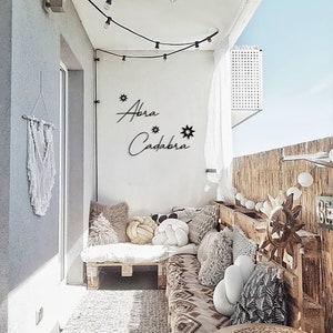 Abracadabra Metal Wall Art Wall Letters Metal Wall Letters, Metal Wall ...