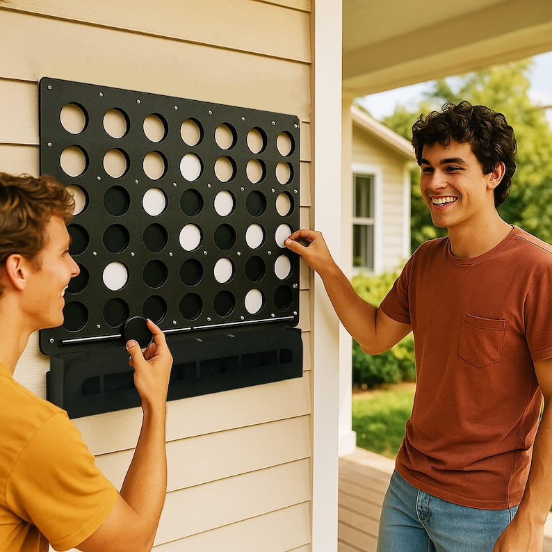 Unique Connect Four in a Row Wall Game - Home Decor , Christmas Gifts ...