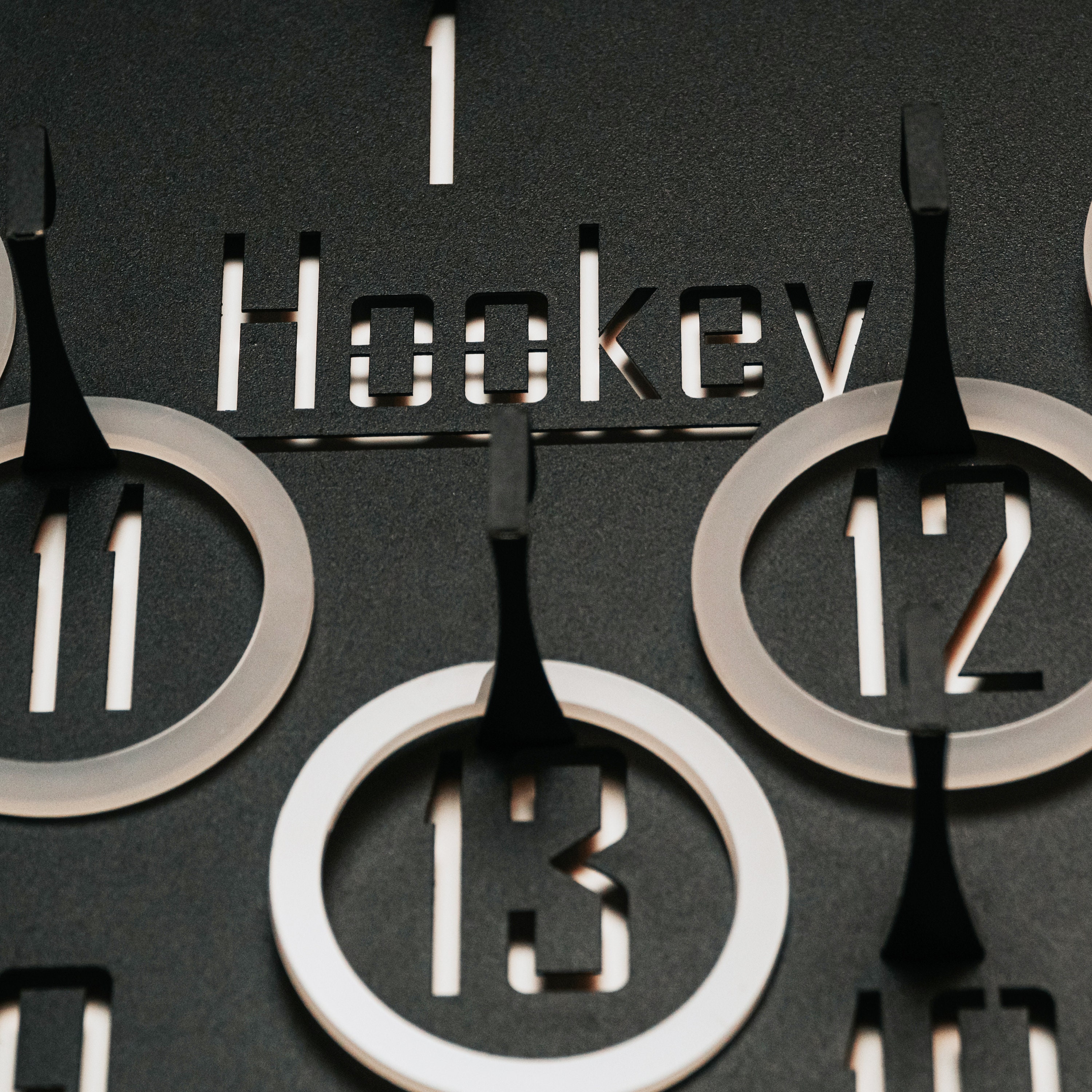 Metal Wall Art Hookey Game Board Ring Toss Game Board Wall - Etsy Australia