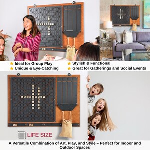Magnetic Word Game Wall Games Games for Wall, Wall Decor, Metal Wall ...