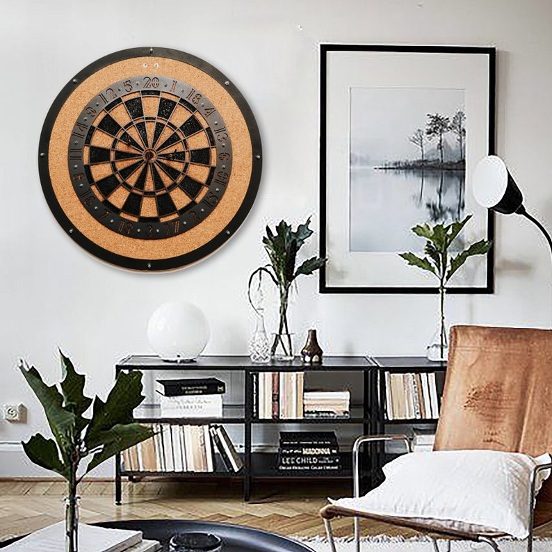 Dart Wall Decor Dart Board Metal Dart Board Dart Board - Etsy